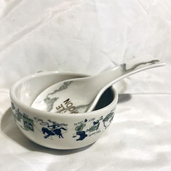 Sterling China | Dining | Vintage Sterling China Us States Pattern Mug ...